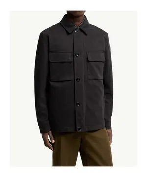Moncler Thaldrik Cotton Field Jacket With Detachable Down Vest