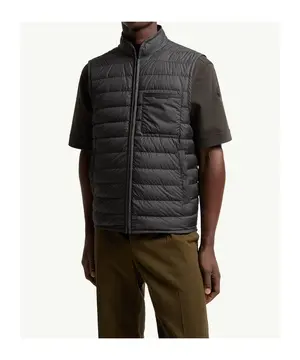 Moncler Thaldrik Cotton Field Jacket With Detachable Down Vest