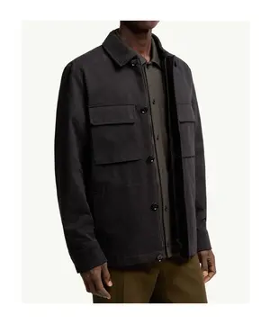 Moncler Thaldrik Cotton Field Jacket With Detachable Down Vest