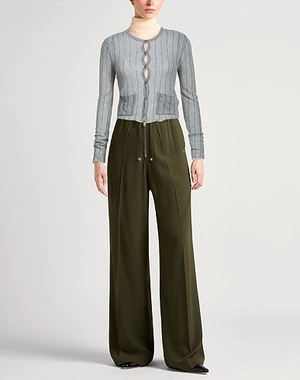 MAISON MARGIELA Striped Long Sleeve Cardigan