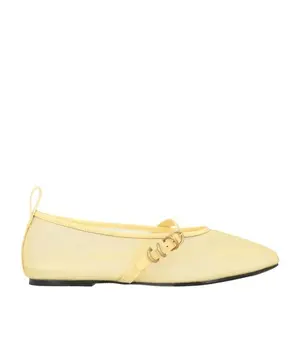 Rag & Bone Plain Colour Ballet Flats - Nude