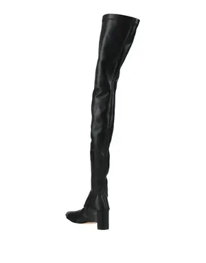 MAISON MARGIELA Over-the-knee Square Toe Geometric Heel Boots