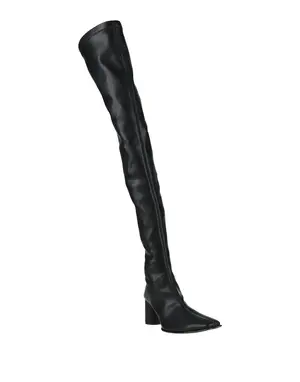 MAISON MARGIELA Over-the-knee Square Toe Geometric Heel Boots