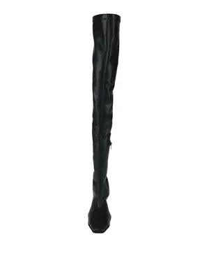 MAISON MARGIELA Over-the-knee Square Toe Geometric Heel Boots