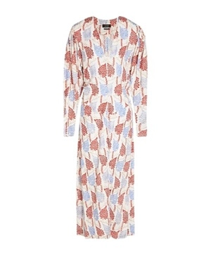 Isabel Marant Étoile V-neck Long-sleeved Dress - White