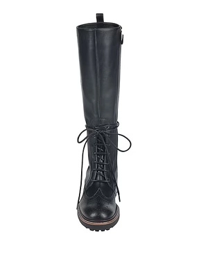 Chloé Lace-up Knee-high Boots