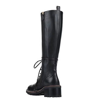Chloé Lace-up Knee-high Boots