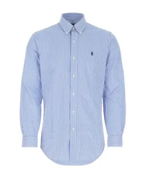 Polo Ralph Lauren Striped Button-down Shirt - Blue