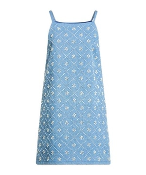 Rag & Bone Denim Halter Dress - Blue
