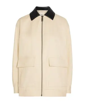 ANINE BING Holden Twill Jacket - Nude