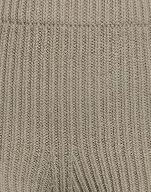 Max Mara Ribbed Knit Hotpants - Nude