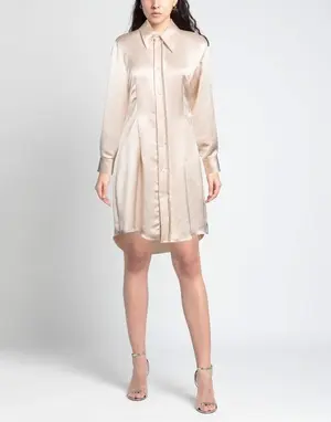 MAISON MARGIELA Satin Shirt Dress