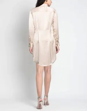 MAISON MARGIELA Satin Shirt Dress