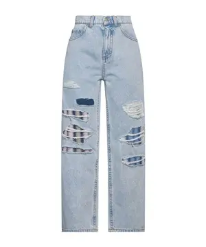 Marni Wide-leg Jeans With Patches