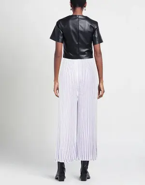 MAISON MARGIELA Two-tone Pleated Wide Leg Pants