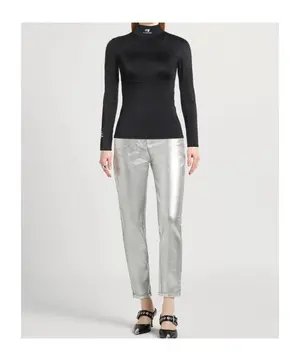 Balenciaga Logo Turtleneck T-shirt