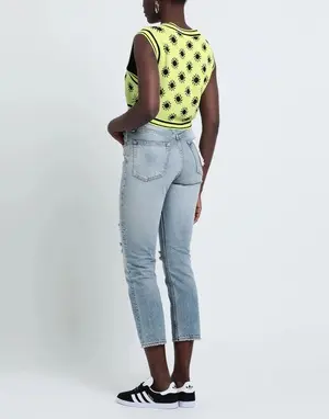 Rag & Bone Straight Leg Denim Trousers