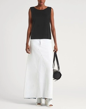 MAISON MARGIELA Solid-color Sleeveless T-shirt