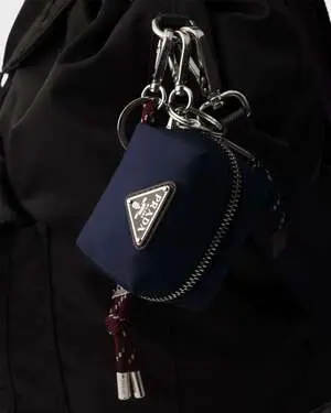 Prada Speedrock Re-nylon Keychain Charm