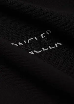 Moncler Logo-print Cotton Polo Shirt