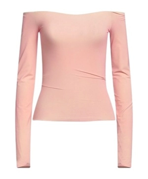 MAISON MARGIELA Solid-color Long-sleeved T-shirt - Pink