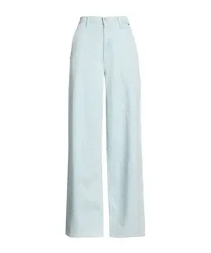Rag & Bone Plain Colour Casual Trouser - Blue