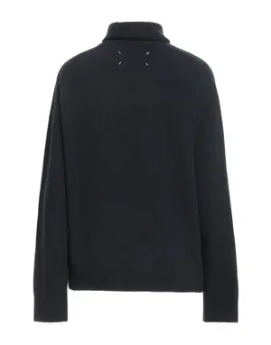 MAISON MARGIELA Solid Color Wool Turtleneck Sweater