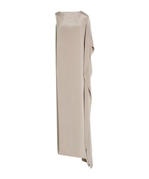 Max Mara Sleeveless Boat Neck Maxi Dress - Nude