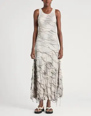 DIESEL® Minimalist Versatile Sleeveless Crew Neck Printed Dress