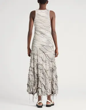 DIESEL® Minimalist Versatile Sleeveless Crew Neck Printed Dress