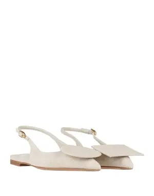 Jacquemus Pointed-toe Slingback Flats