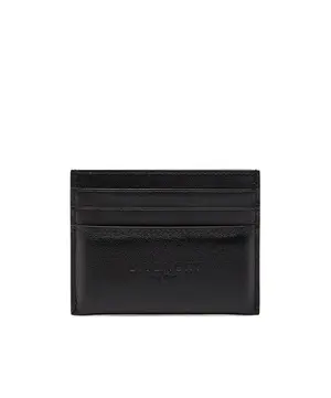 Givenchy Leather Card Holder - Black