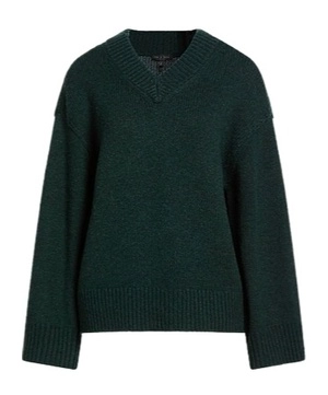 Rag & Bone V-neck Long-sleeve Sweater
