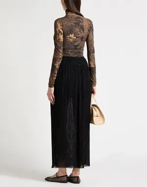 MAISON MARGIELA Pleated Maxi Skirt