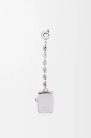 Loewe Fish Pendant Charm With Donut Chain