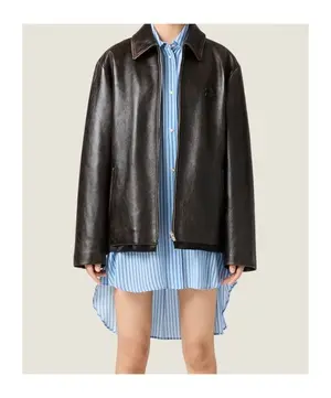 Miu Miu Nappa Leather Jacket