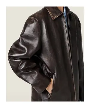 Miu Miu Nappa Leather Jacket