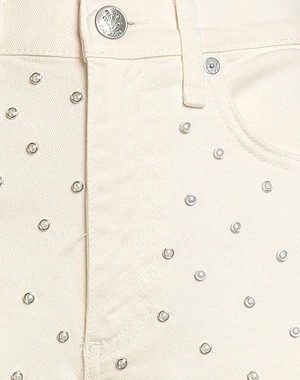 Rag & Bone Embellished Wide-leg Cropped Jeans
