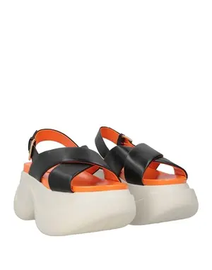 Marni Leather Block Heel Sandals