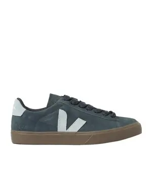 VEJA Campo Round Toe Lace-up Sneakers - Green