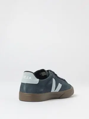 VEJA Campo Round Toe Lace-up Sneakers - Green