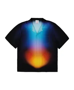 Casablanca Gradient-print Shirt - Black