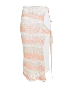 Sportmax Knitted Asymmetrical Midi Skirt