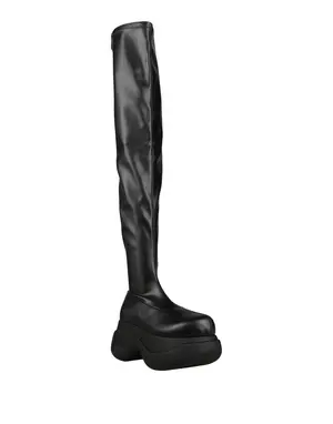 Marni Over The Knee Wedge Boots With Pointed Toe