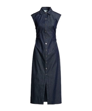 Rag & Bone Dark Wash Denim Shirt Dress
