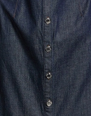 Rag & Bone Dark Wash Denim Shirt Dress