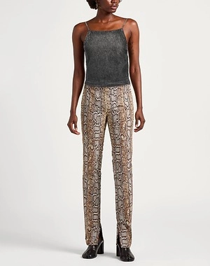 DIESEL® Solid-colored Sleeveless Denim Top