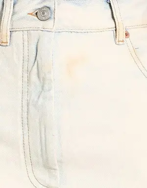 MAISON MARGIELA Tie-dye Flared Denim Skirt