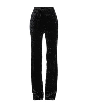 Saint Laurent Small Stretch Wide-leg Trousers