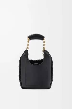 Loewe Mini Beaded Leather Squeeze Bag